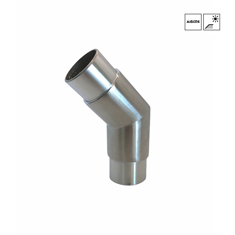 Coude inox 45° | METALIDEAL